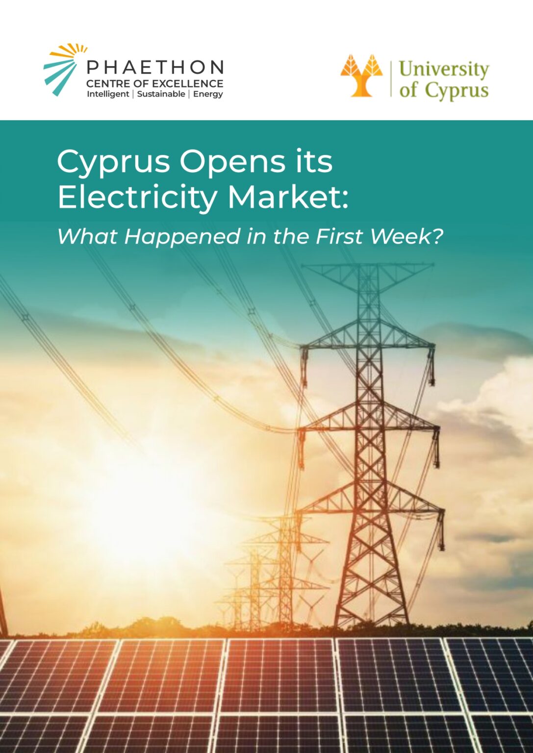 Report | Cyprus Opens its Electricity Market: What Happened in the First Week? - Phaethon CoE