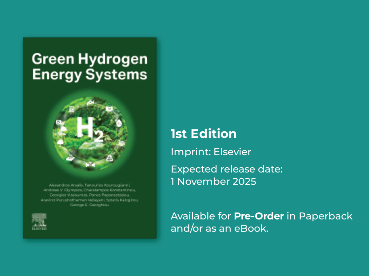 Book on “Green Hydrogen Energy Systems” is available for Pre-Order ...